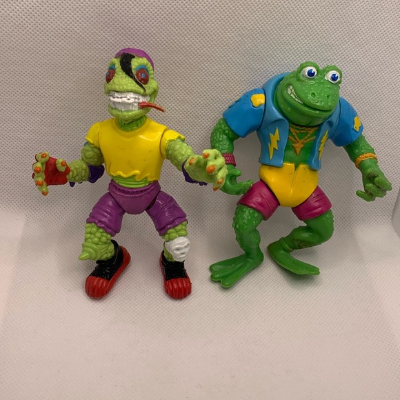 Playmates Toys | Toys | Genghis Frog Mondo Gecko Tmnt 989 Playmates ...